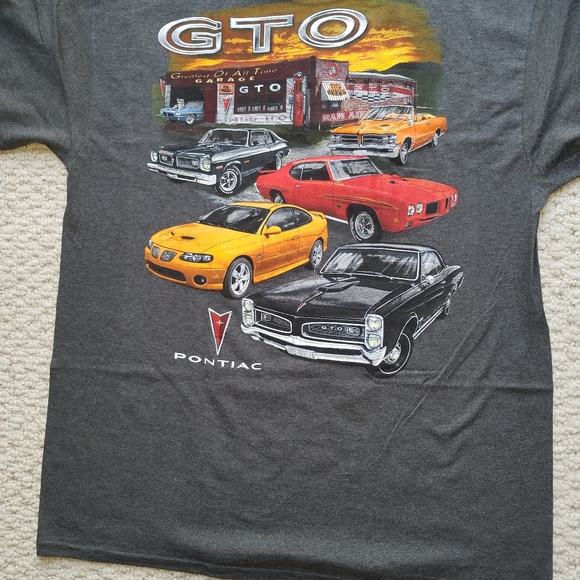 Gildan | Shirts | Pontiac Gto Shirts Licensed By Gm | Poshmark